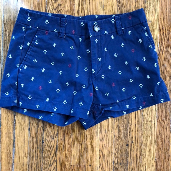 Uniqlo | Shorts | Xs Nautical Shorts From Uniqlo Waist 2425 | Poshmark